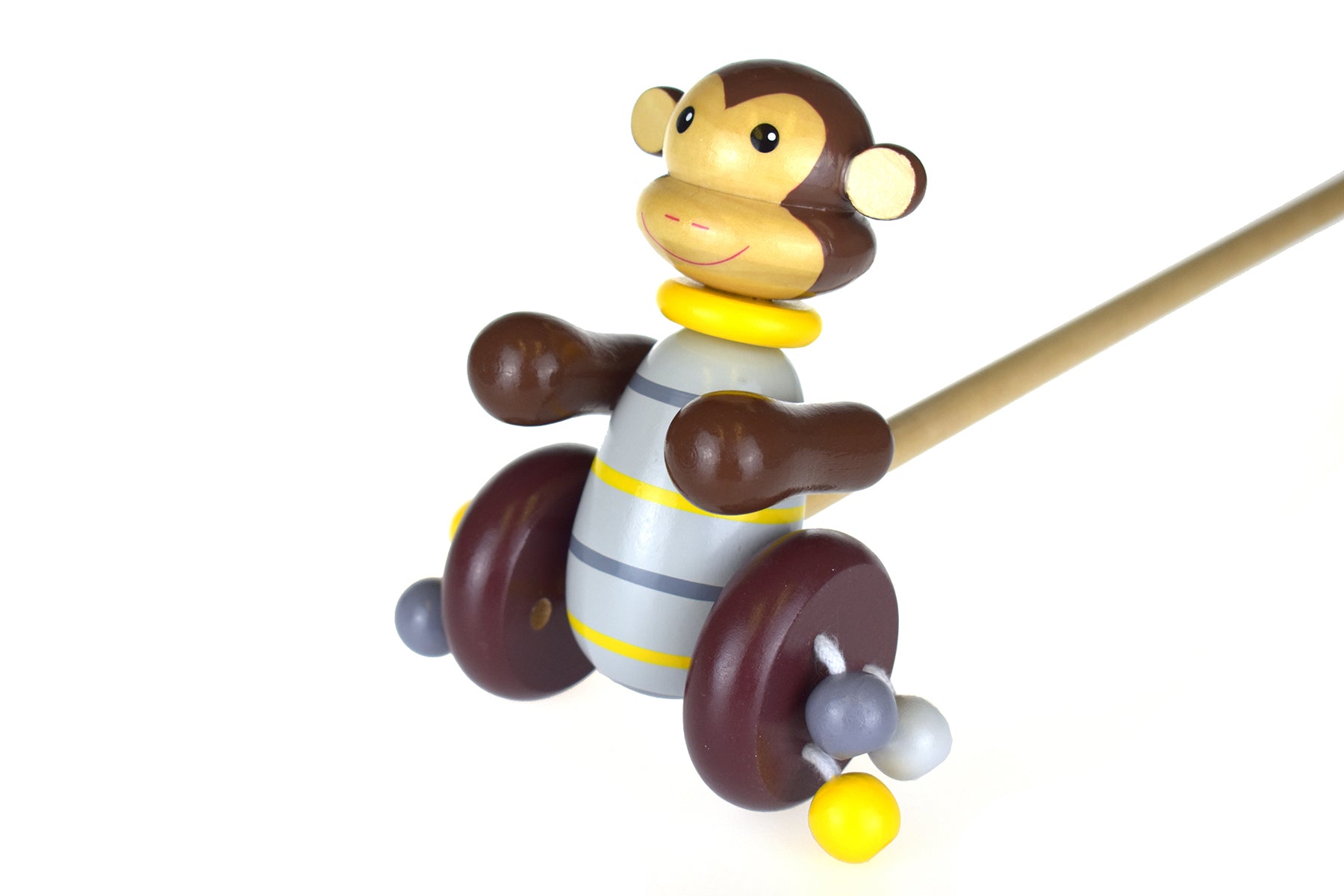 Push-a-long Monkey – Paperplay Inverloch